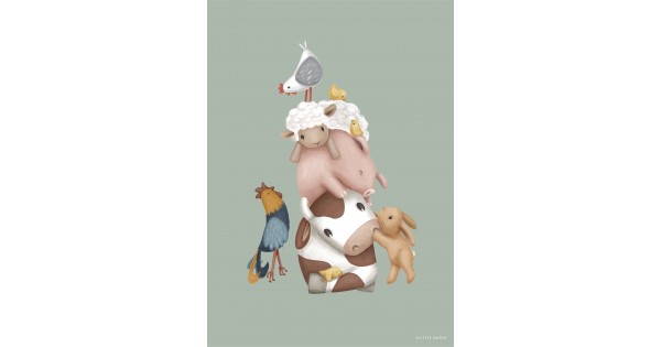 Little Dutch - Poster Α3 Διπλής Όψης Little Farm